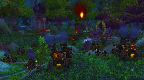 배경 화면 월드 오브 워크래프트 Ashenvale 나이트 엘프 숲 동맹 큰 떼거리 1920x1080