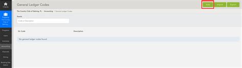 How To Add GL Codes General Ledger