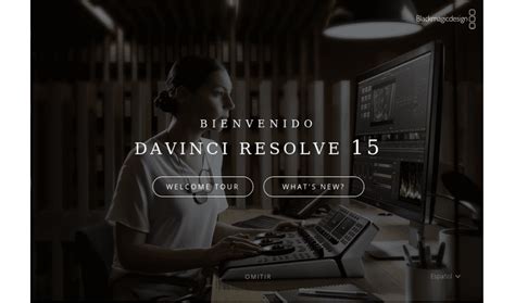 DaVinci Resolve 15 genera el paquete deb de este editor de vídeo