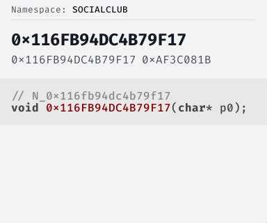 N X Fb Dc B F FiveM Natives Cfx Re Docs