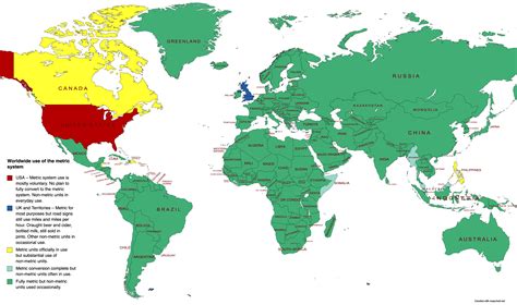 Final Draft Of The World Metric Map Rmetric