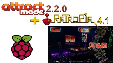 Retropie 4 1 Attract Mode 2 2 0 Awesomeness Youtube