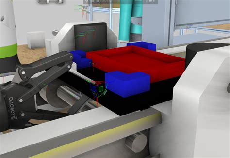 Robot Gripper Robot Programming Visual Components The Simulation