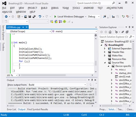 Using Stm32 Hardware Floating Point Support Visualgdb Tutorials