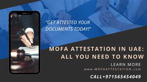 Mofa Attestation In Uae All You Need To Know