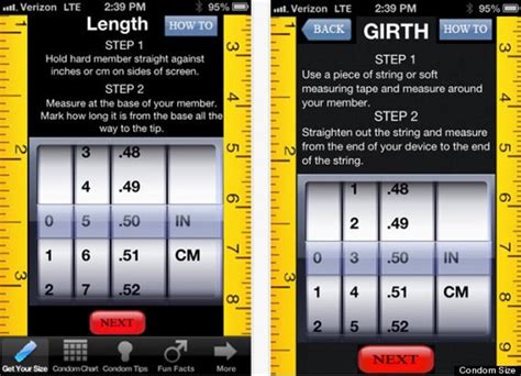 Condom Size The App That Helps You Find The Perfect Fitting Condom