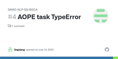 aope task typeerror · issue 4 · damo nlp sg bgca · github
