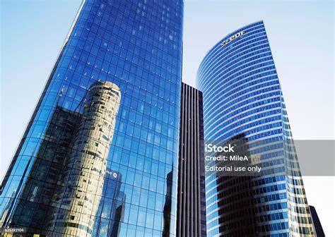 파리 에서 투어 Edf 및 투어 Opus 12 Edf에 대한 스톡 사진 및 기타 이미지 Edf 타워 고층 건물 Istock