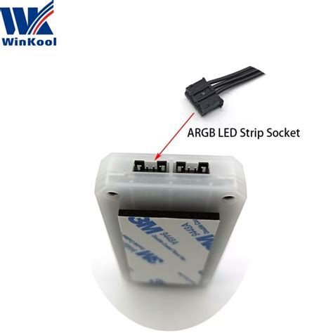 Jual Kabel Coolmoon Fantech Argb Fan Hub Controller Port 4 Pin Socket Led Kab Majalengka