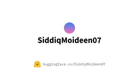 Siddiqmoideen07 Siddiq Moideen