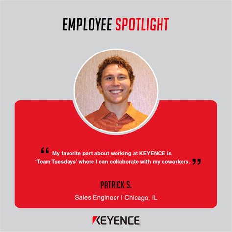 Keyence Corporation On Linkedin Keyence Employeespotlight Sales