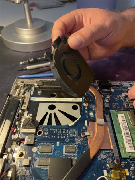 Faulty Laptop Fan Replacement Computer Genie