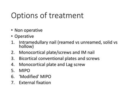 Treatment Of Segmental Femoral Fracture Pptx