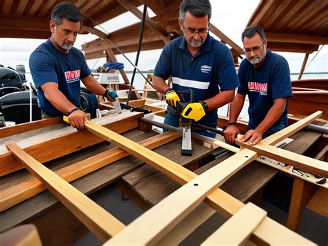 Construindo Um Barco De Madeira Artesanal