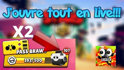 Pack Opening De 2 Brawlpass Youtube
