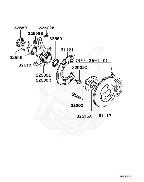 MB911495 - Mitsubishi - Bolt, Fr Wheel Hub - Nengun Performance