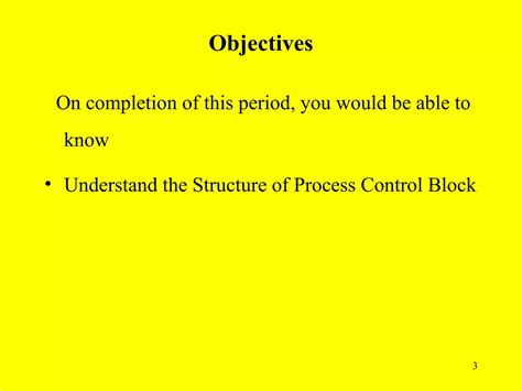 12 Process Control Blocks Ppt