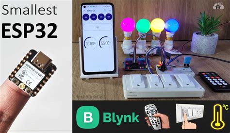 Make Iot Project With Smallest Esp32c3 Blynk 2025