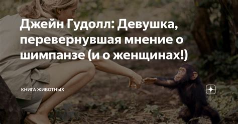 Джейн Гудолл Девушка перевернувшая мнение о шимпанзе и о женщинах
