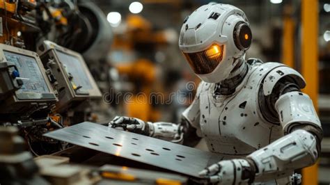 Advanced Robotic Automation Enhancing Efficiency In Industrial