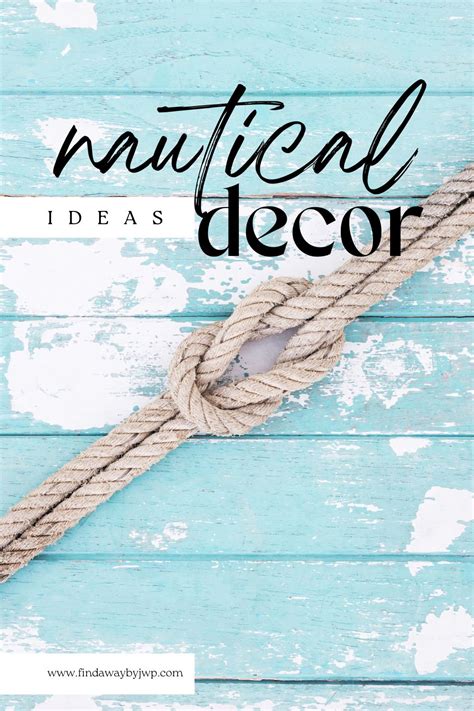 Nautical Decor Ideas For The Living Room FindAWaybyJWP