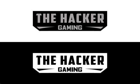The Hacker Gaming Icon Design Vector Hacker Design Vector Vector Art At Vecteezy