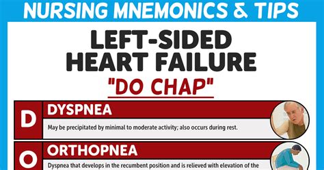Nursing Mnemonics Left Sided Heart Failure Nursing Sc Vrogue Co