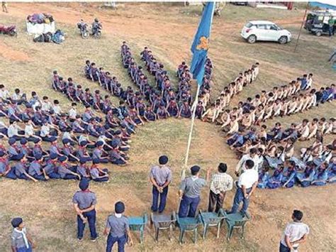 Partapur News Rajasthan News Scout Guides Participated In Adventure