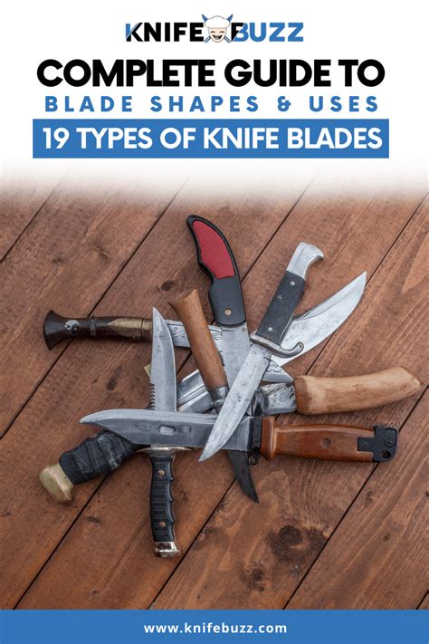19 Types Of Knife Blades A Guide To Blade Shapes And Uses