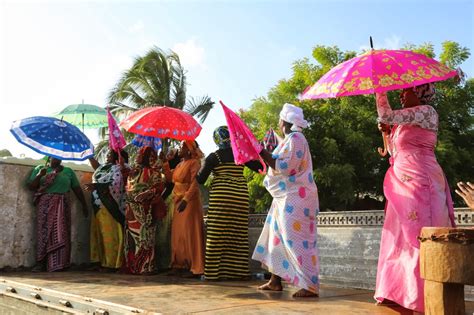 Angry African Girls United Swahiliculture Zanzibari Women Dance