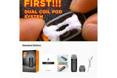 Geekvape Bident Pod Mod Elektronik Sigara