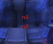 Does Anyone Know Why WoW Keeps Saying Nil Nil At The Top Of My Screen It Seems To Happen