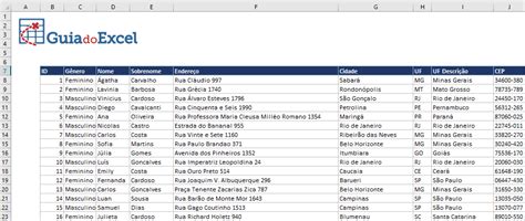 Procx Excel Como Utilizar A Função Guia Do Excel
