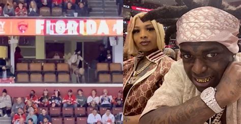 Kodak Black Has Sexy Good Time At Canucks Game In Florida Video Offside