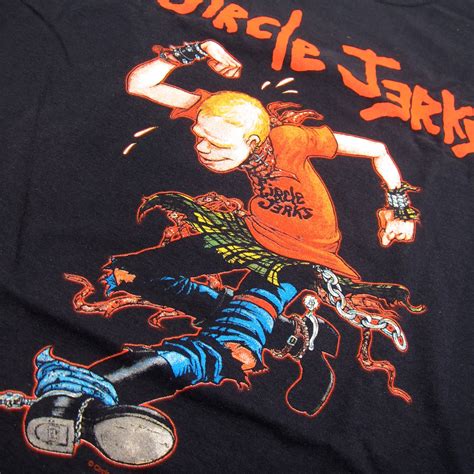 Circle Jerks Skank Man Shirt Black