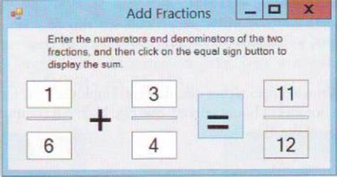 Solved Add Fractions Write A Program That Adds Two