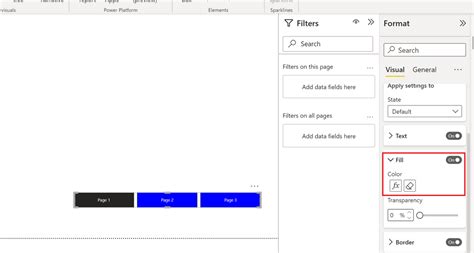 Page Navigation Buttons Conditional Formatting Microsoft Fabric Community