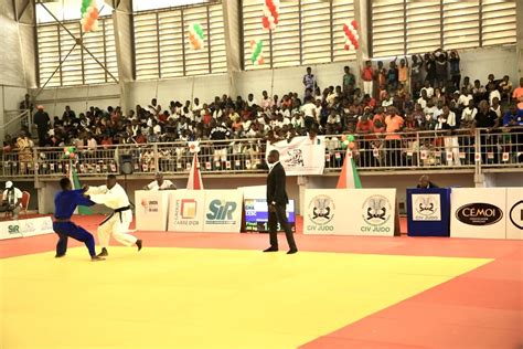 Sport Judo Finale de la Coupe de lambassadeur du Japon en Côte d