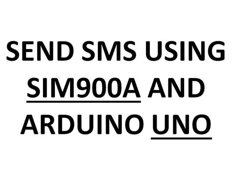 Send Sms From Gsm Module Youtube