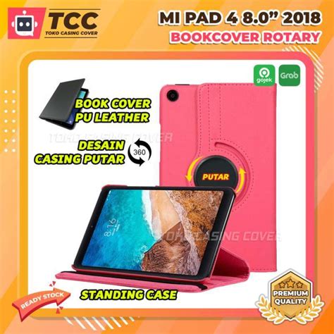 Promo Xiaomi Mi Pad Inch Book Cover Rotary Case Stand Casing Putar Diskon Di Seller