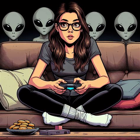 Gamergirl Aliens By Starnes82 On Deviantart