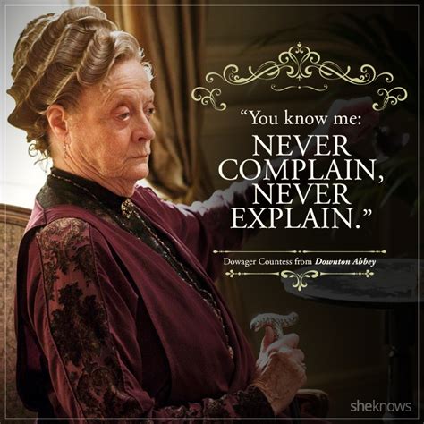 41 Dowager Countess Of Grantham Quotes Quotes Barbar