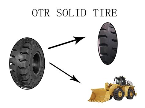 Good Chunking Cut Resistance Solid Rubber Tire Tyre For Forklifts