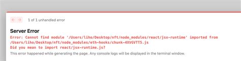 Can T Resolve React Jsx Runtime With Bundled Component Library Vercel Next Js Discussion