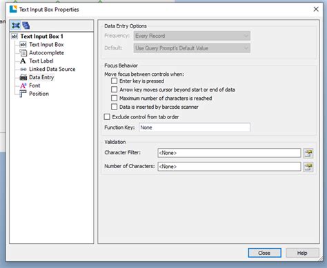 Character Filter For Form Textbox Seagull Support Portal