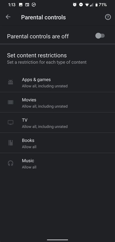 How To Set Parental Controls On Google Play Store Prevent Purchases Android Central