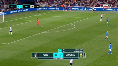 Puntaje Ideal On Twitter Si La Finalissima Hubiese Ido Por ESPN
