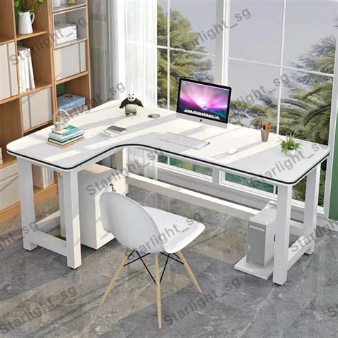 L Shape Study Table Office Table Computer Table Furniture Home Living Furniture Tables