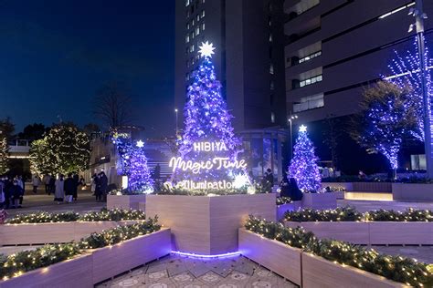 東京ミッドタウン日比谷のイルミネーション