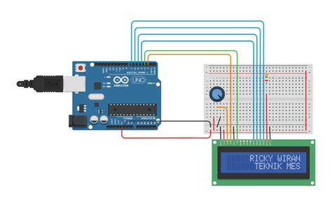 Circuit Design M2 Latihan 2 Tinkercad